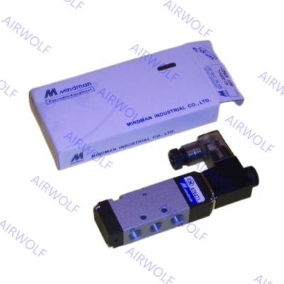 China MVSC-180-4E1 MVSC-180-4E2 MVSC-180-4E2C.P.R Mindman 5/2 way 5/3 way Solenoid Valve Rc1/8 for sale