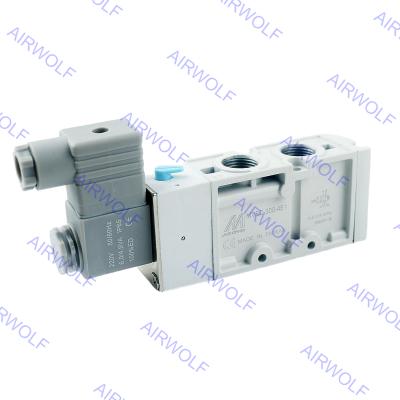 China MVSC-300-4E1 MVSC-300-4E2 MVSC-300-4E2C.P.R Mindman 5/3 way 5/2 way Solenoid Valve 3/8