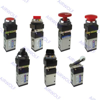 China MSV8652-02R MSV8652-02TB MSV8652-02LB MSV8652-02PB SHAKO 5/2 way Mechanical Valve 1/4