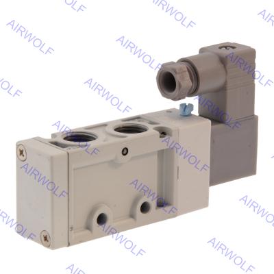 China Mindman MVSC1-220-4E1 MVSC1-220-4E2 MVSC1-220-4E2C, P, R 5/3 way  5/2 way Solenoid Valve 1/8