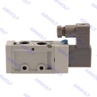 China Mindman MVSC1-220-4E1 MVSC1-220-4E2 MVSC1-220-4E2C, P, R 5/3 way  5/2 way Solenoid Valve 1/8
