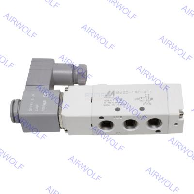 China Mindman MVSD-180-4E1 MVSD-180-4E2 MVSD-180-4E2C, P, R 5/2 way  5/3 way Solenoid Valve Rc1/8 for sale