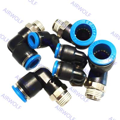 China QSL-1/8-4 QSL-1/8-4-100 QSL-1/8-6 QSL-1/8-6-100 Festo QSL Series Push-in L-Fitting for sale
