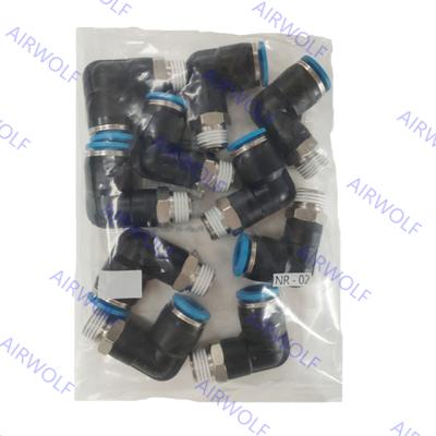 China QSL-1/2-12 QSL-1/2-12-20 QSL-1/2-10-50 QSL-1/2-16 QSL-1/2-16-20 Festo QSL Series Push-in L-Fitting for sale