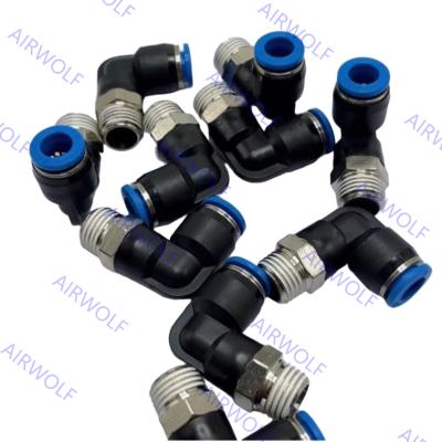 China Festo QSL-G1/8-4 QSL-G1/8-4-100 QSL-G1/8-6 QSL-G1/8-6-100 QSL Series Push-in L-fitting for sale