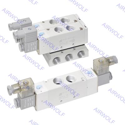 China Mindman MVSE-500-4E1 MVSE-500-4E2 5/2 way  Solenoid Valve 1/2