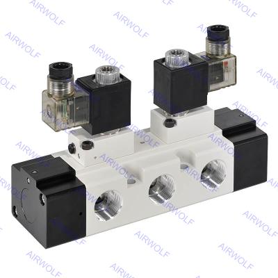 China Mindman MVSE-600-4E1 MVSE-600-4E2 5/2 way  Solenoid Valve 3/4