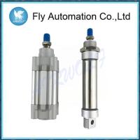 China DNC-40-25-PPV-A 163337 Pneumatic Air Cylinders , Silvery Pneumatic Rotary Cylinder for sale