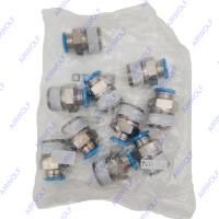 China Festo QS-1/4-10 QS-1/4-10-50 QS-1/4-12 QS-1/4-12-20 QS-3/8-6 QS Series Push-in Fitting for sale