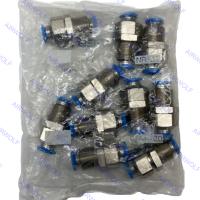 China QSS-4 QSS-4-100 QSS-6 QSS-6-100 Festo QSS Series Push-in bulkhead connector for sale