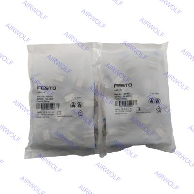 China Festo QSS-8 QSS-8-50 QSS-10 QSS-10-50 QSS Series Push-in bulkhead connector for sale