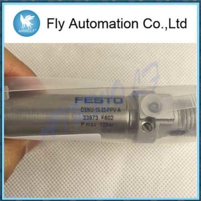 China DSNU-16-25-PPV-A 33973 Pneumatic Air Cylinders Via Proximity Sensor for sale