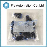 China Plastic Festo Push In Connector QSY-10-8 153155 Reducing Outlets Black Color for sale