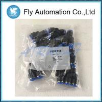 China Plastic Festo Push In Connector QSY-10-8 153155 Reducing Outlets Black Color for sale