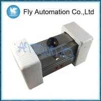 China Air Torque Double / Single Acting Pneumatic Rotary Actuators 1/4