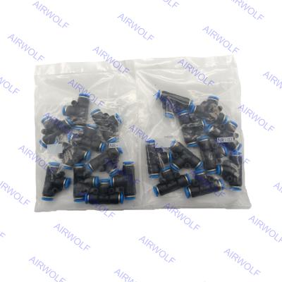 China Festo QST-8-4 QST-8-6 QST-8-6-50 QST-10-6 QST Series Push-in T-connector for sale