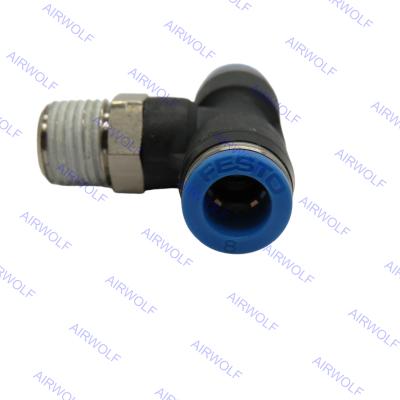 China QST-3/8-12 QST-3/8-12-20 QST-3/8-16 QST-1/2-10 Festo QST Series Push-in T-fitting for sale