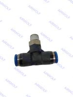 China QST-G3/8-10 QST-G3/8-10-20 QST-G3/8-12 QST-G3/8-12-20 Festo QST Series Push-in T-fitting for sale
