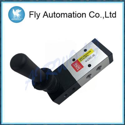 China 5/2 Way Lock Type Pneumatic Manual Valve Hand Pull  4H Series  4H230C-06 for sale