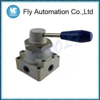 China Rotary Style Hand Lever Valve 4HV330-10S Pneumatic Toggle Switch Direct Acting Type for sale