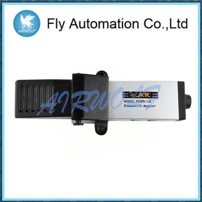 China K25R7-L8 K Series Pneumatic Manual Valve G1/4 Black And Silver Color for sale