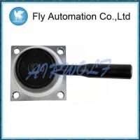 China 4 Ways Hand Switch Valve G1/4 K34R6-8B Aluminum Alloy Silver 3 Positions for sale