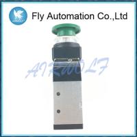 China Aluminium Alloy 5/2 Way Pneumatic Manual Valve Compressed Air Fluid for sale
