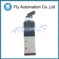 China Aluminium Alloy 5/2 Way Pneumatic Manual Valve Compressed Air Fluid for sale