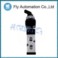 China Long Button Pneumatic Toggle Switch 5/2 Way Direction Control Mechanical Valve for sale