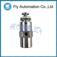China Push Button Type aluminium alloy  Pneumatic Manual Valve TAC-2P TAC-3P TAC-4P TAC-4PP Nickel Plated for sale