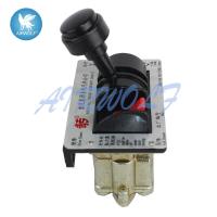 China Silver Aluminum Alloy Dump Truck Valve / 6CV-D Tipper Controls Six Hole for sale