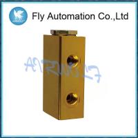 China Brass Yellow 3/2 Way Hydraulic Limit Valve With Long Service Life for sale