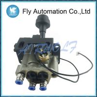 China 4CV-D Four Hole Dump Truck Control Valve With PTO Function Aluminum Alloy for sale