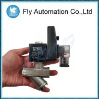China High Pressure Timer Auto Water Solenoid Valve / 2 Way Stainless Steel Drain Valve for sale
