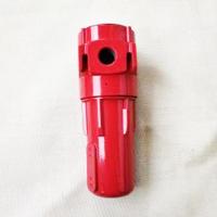 China G017AO Air Preparation Units Compressed Air Filter Airflow Low Resistance Red Color for sale