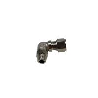 China TKT-PL8-01 Port Size 1/8 Pneumatic Line Fittings Right Angle External Threaded Joint for sale