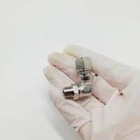 China TKT-PL8-01 Port Size 1/8 Pneumatic Line Fittings Right Angle External Threaded Joint for sale