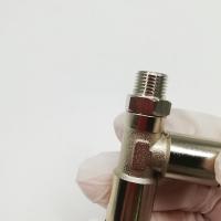 China Air Screwdriver Pneumatic Tube Fittings Three Way Side Threaded Joint Compression Fitting for sale