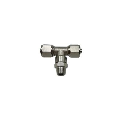 China Push On Branch Tee Pneumatic Tube Fittings TKN-PB8-01 1/8 Source Treatment Unit for sale