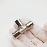 China General Adapter Compression Pipe Fittings With Three Teeth TTY-PEF Copper Nickel Plating for sale