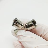 China General Adapter Compression Pipe Fittings With Three Teeth TTY-PEF Copper Nickel Plating for sale