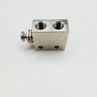 China Pilot Controlled Pneumatic Manual Valve 3/2 Way Nickel Brass 1/8 Inch Actuator for sale