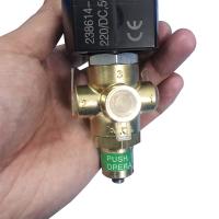 China Manual EFHT8320G178MO 1.0MPa Brass Solenoid Valve for sale