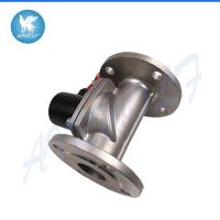 China Normally Closed Flanged Stainless Steel Solenoid Valve for sale