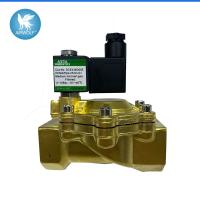 China SCE238D005 1 Inch 3/2 Way Pilot Operated Brass Solenoid Valve for sale