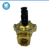 China SCE238D005 1 Inch 3/2 Way Pilot Operated Brass Solenoid Valve for sale