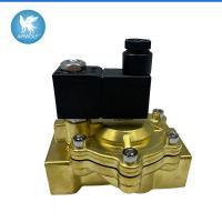 China SCE238D005 1 Inch 3/2 Way Pilot Operated Brass Solenoid Valve for sale