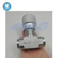 China PN40 Carbon Steel Bidirectional hydraulic flow restrictor valve STB-G1/2 for sale