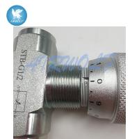 China PN40 Carbon Steel Bidirectional hydraulic flow restrictor valve STB-G1/2 for sale