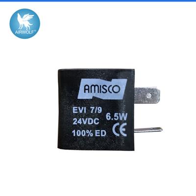 China EVI7/9 Solenoid Amisco Coil 22mm Coil Sytem AC220V DC24V 6.5W for sale
